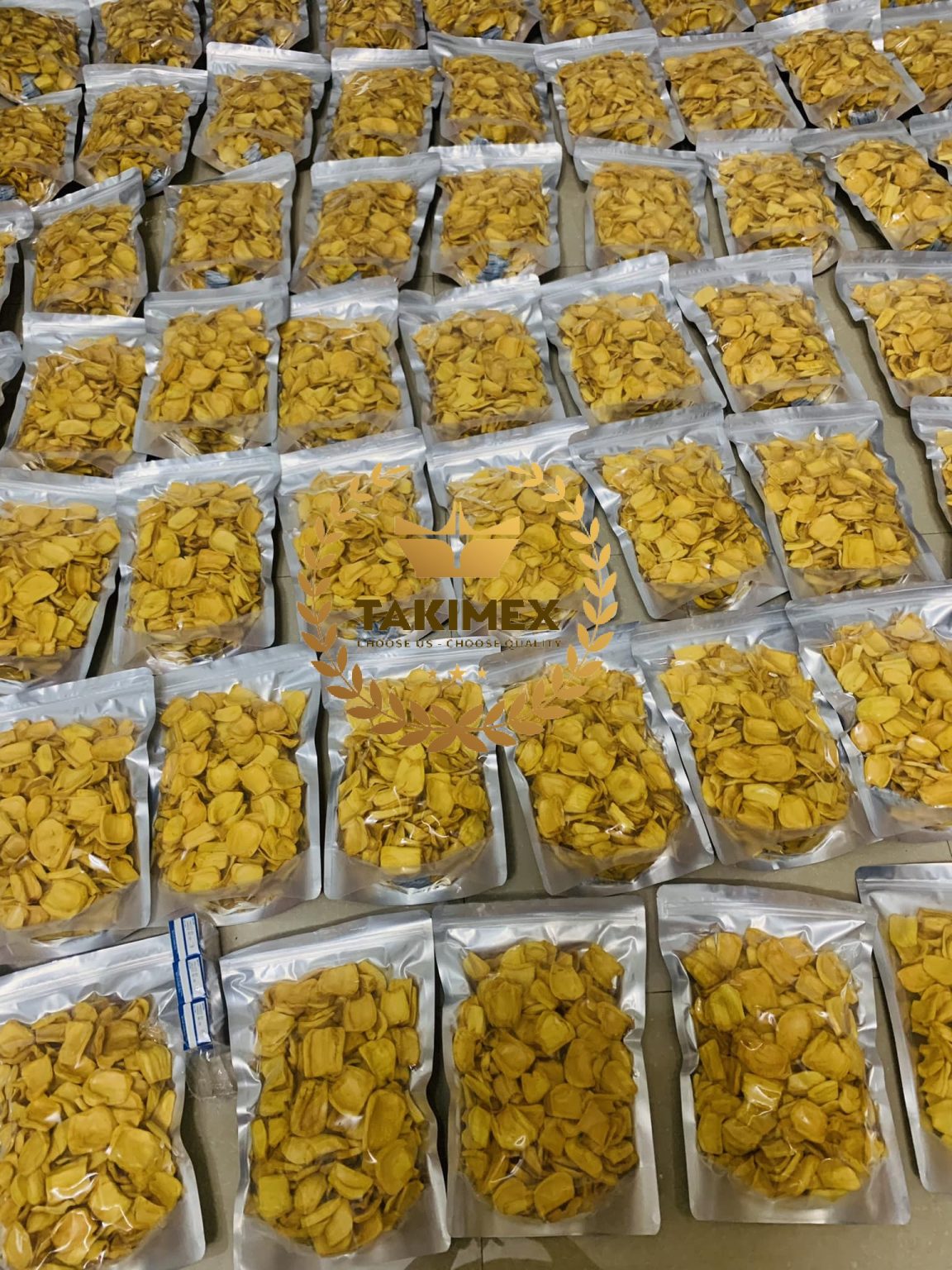 DRIED CRISPY JACKFRUIT - TAKIMEX GLOBAL CO., LTD